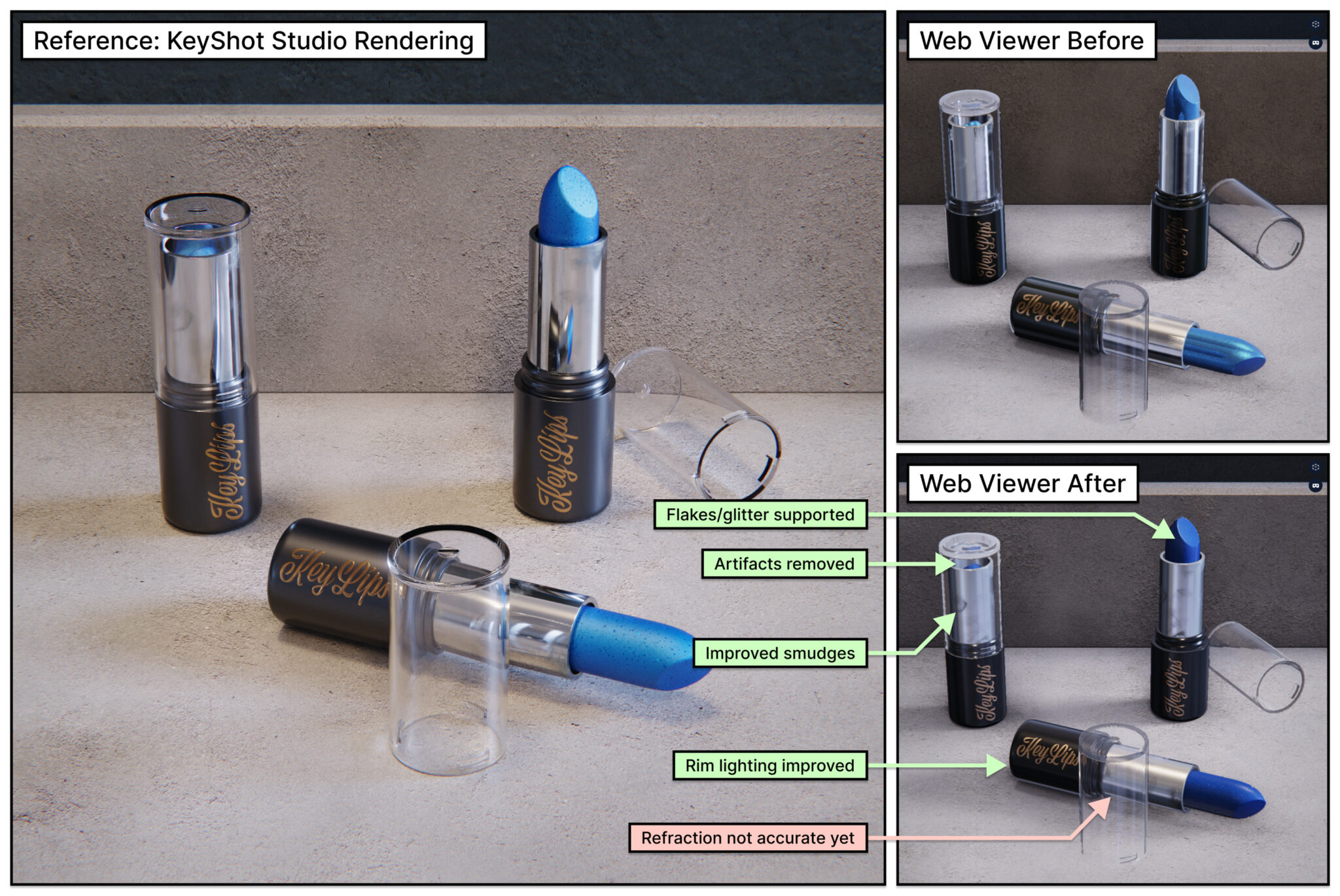 KeyShot 2024.2 正式リリースのご案内｜お知らせ&コラム｜KeyShot-3Dレンダリングソフトウェア | Keyshot正規代理店